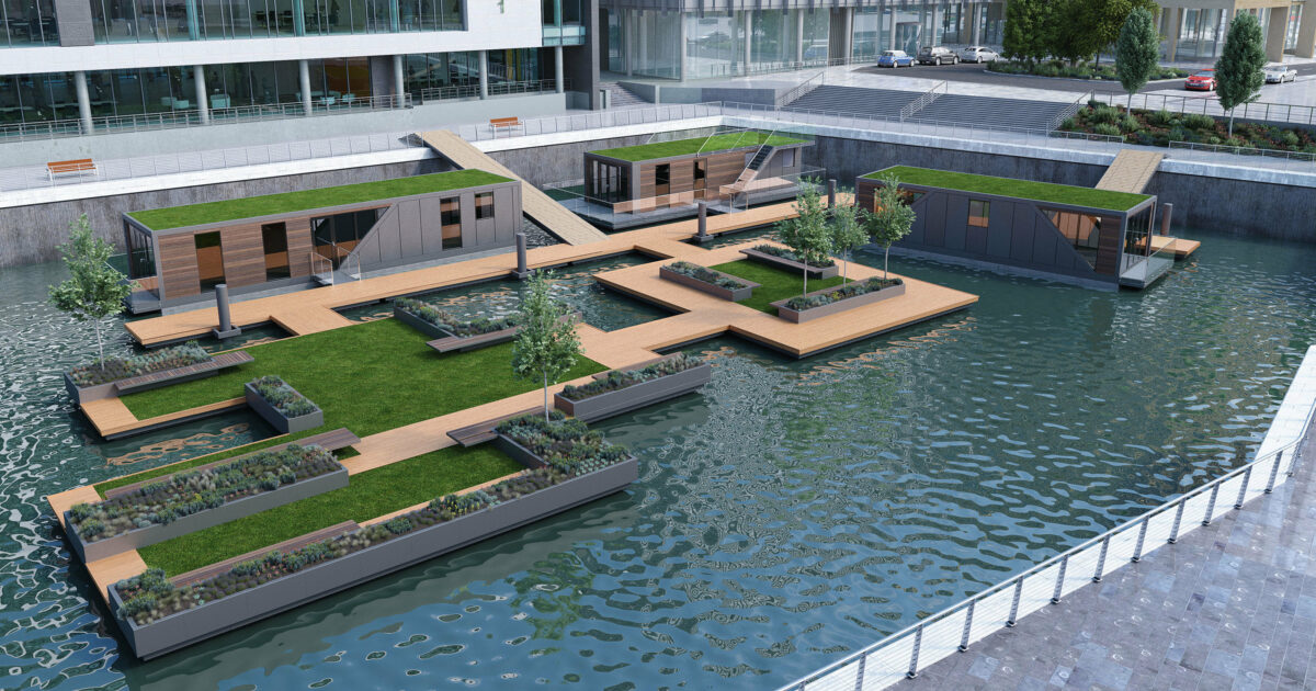 Bespoke houseboats and floating spaces designed to your specification ...